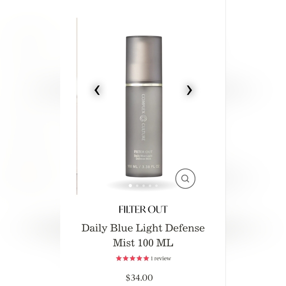 complex culture | Skincare | Complex Culture Filter Out Daily Blue ...